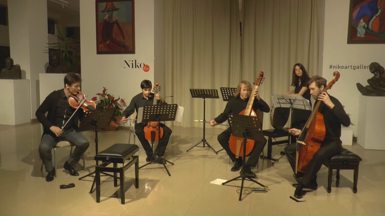 NOVOSELIE ensemble, "Gavotte" (Viola Da Gamba Consort) - YouTube