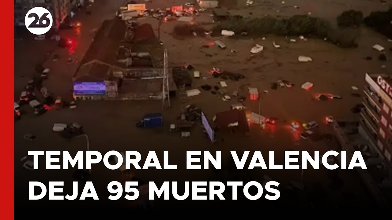 Fuerte temporal deja varios muertos en Valencia y al menos siete ...