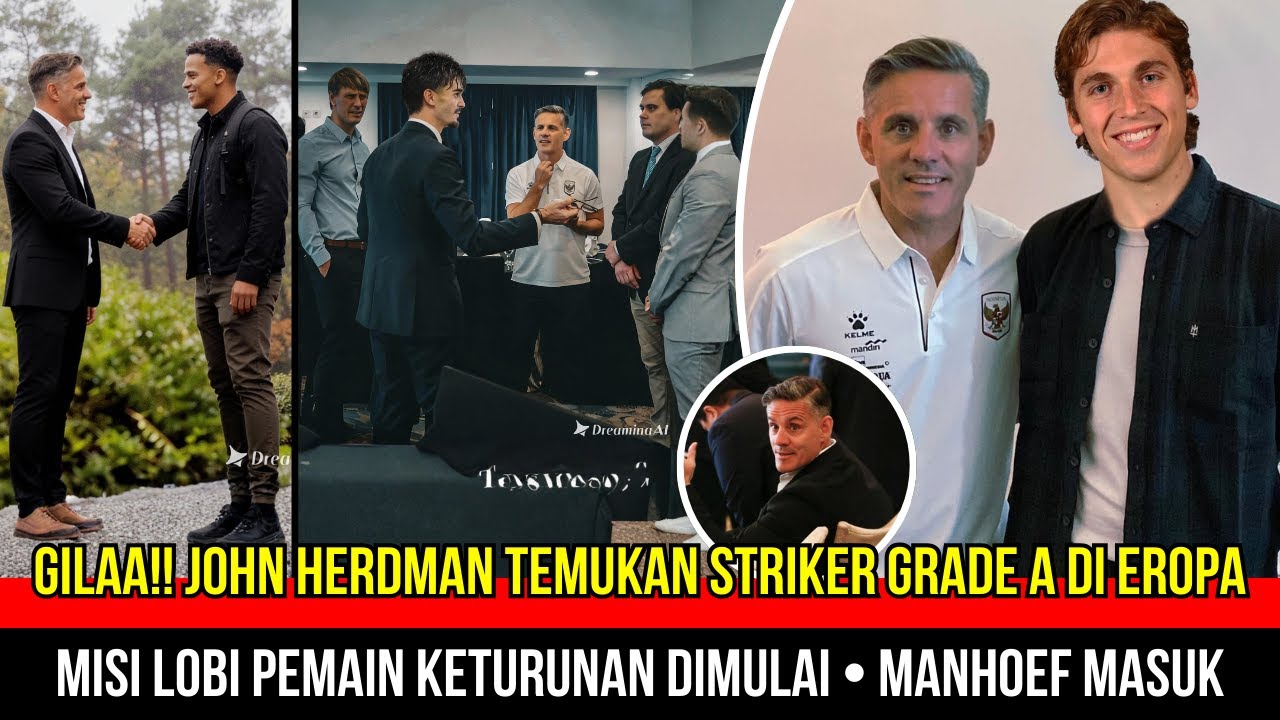 🔴MISI HERDMAN SUKSES! Temukan Calon Pemain Timnas di Eropa~Luke Vickery ...