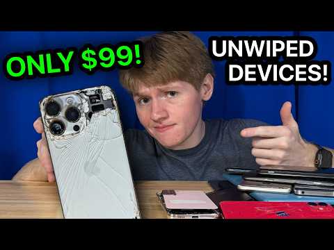 Looking at 17 UNWIPED Devices... (Phone Lots #12)