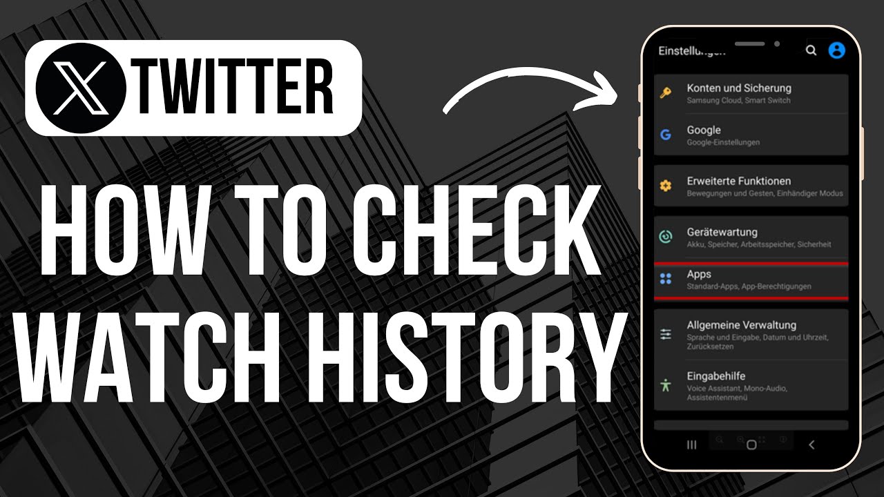 How To Check Watch History On Twitter X 2024 - YouTube