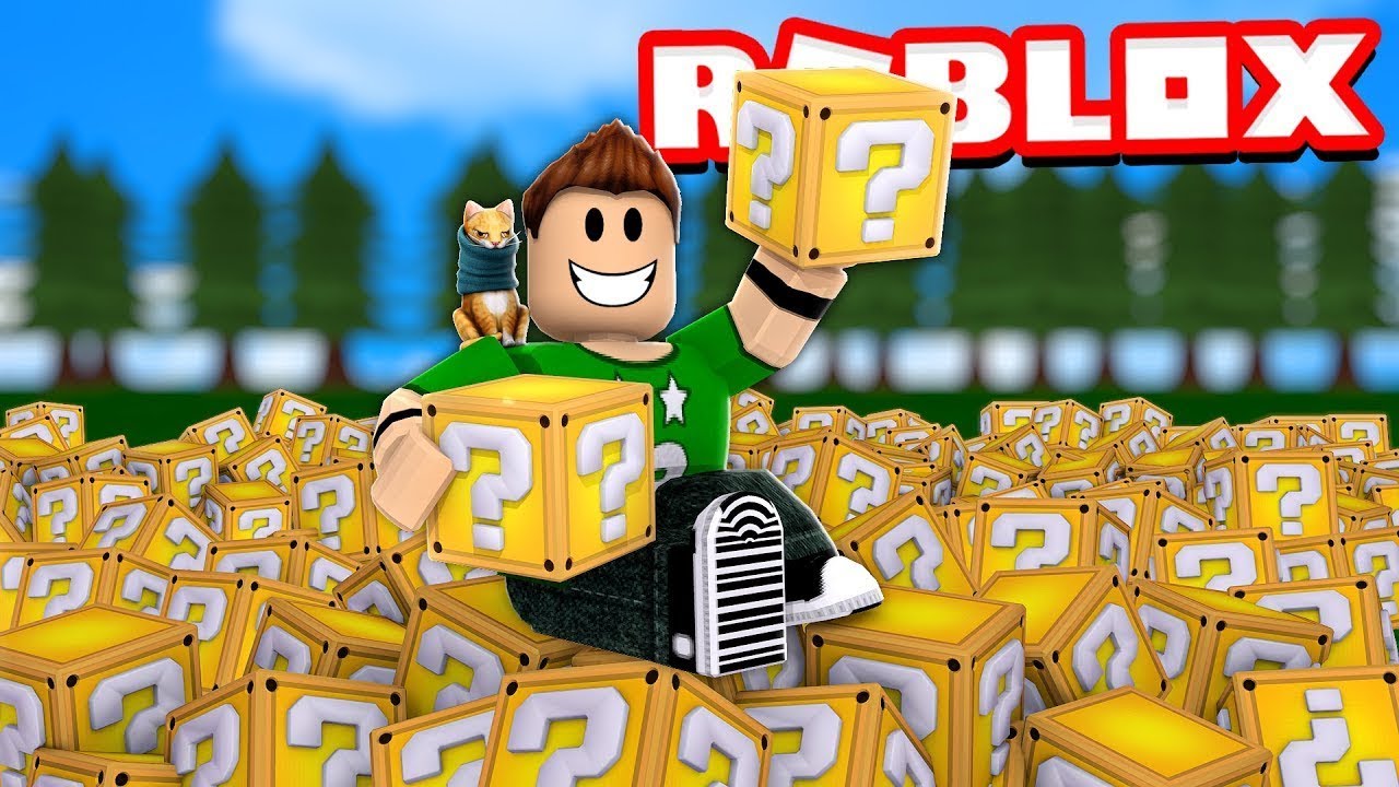 FACCIAMO LA SFIDA DEI LUCKY BLOCK SU ROBLOX!! | LUCKY BLOCK ROBLOX ...