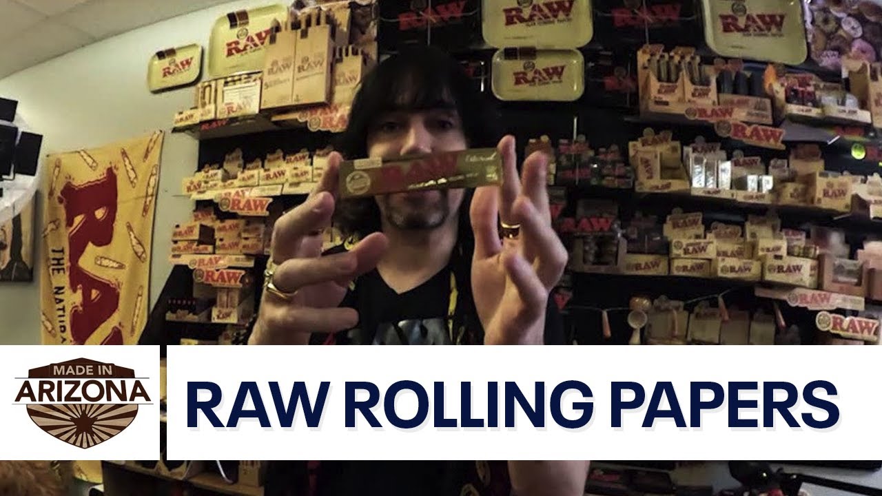 RAW Rolling Papers | Made in Arizona - YouTube