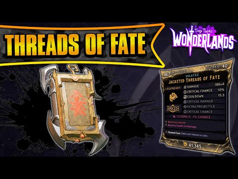 Threads Of Fate Legendary Weapon Guide | Tendrils Of Darkness! (Tiny ...