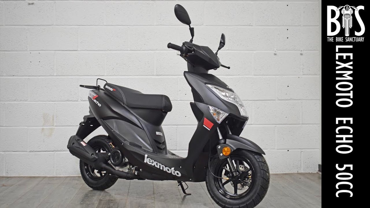New 2024 Lexmoto Echo 50 Learner Legal Scooter Ride At 16 Years Old ...