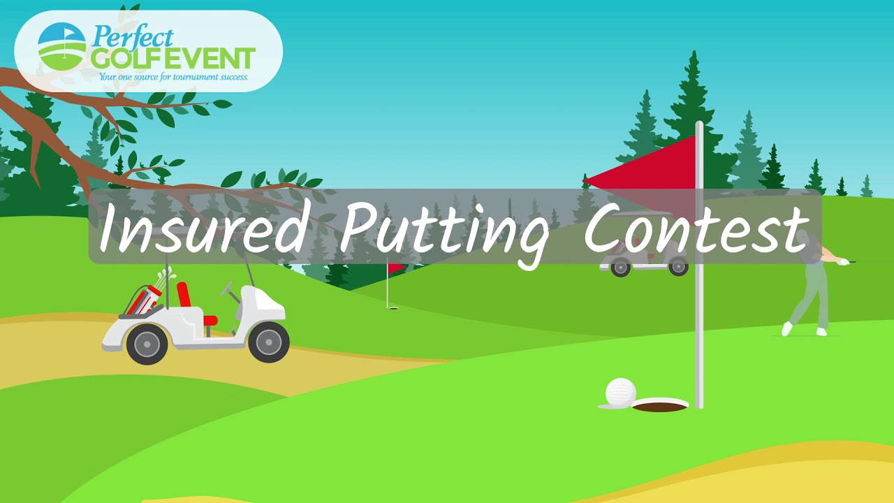 How to Conduct an Insured Putting Contest - YouTube