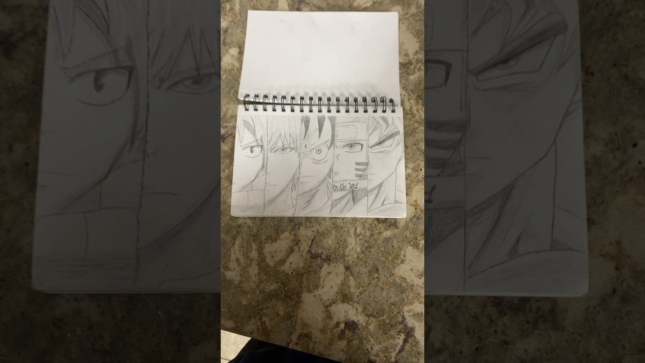 Big 5 Anime drawing (According to Google) - YouTube