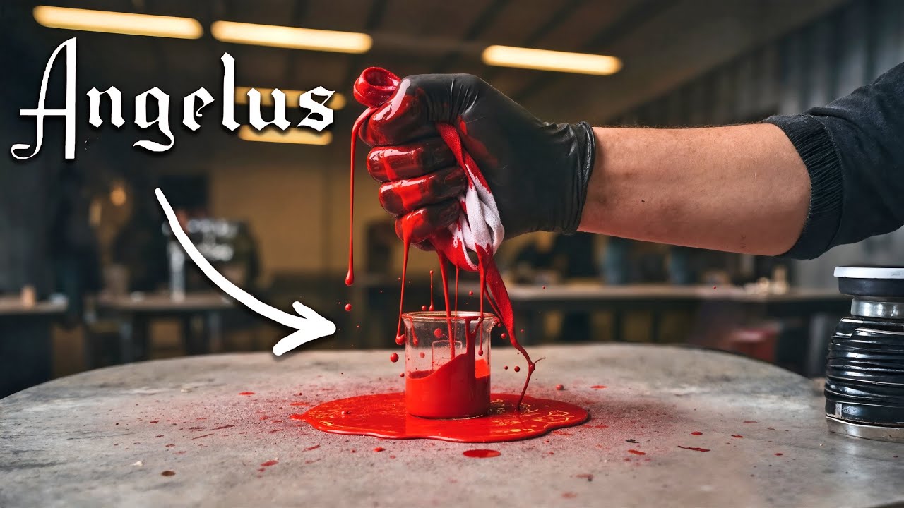 How to Dye Shoelaces ANY Color (Step by Step Angelus Paint Tutorial ...