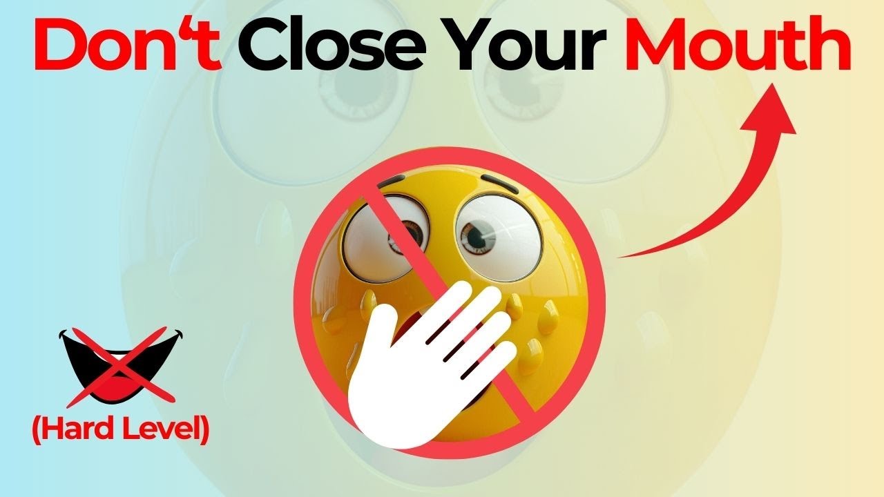 Don't Close Your Mouth While Watching This Video! - YouTube