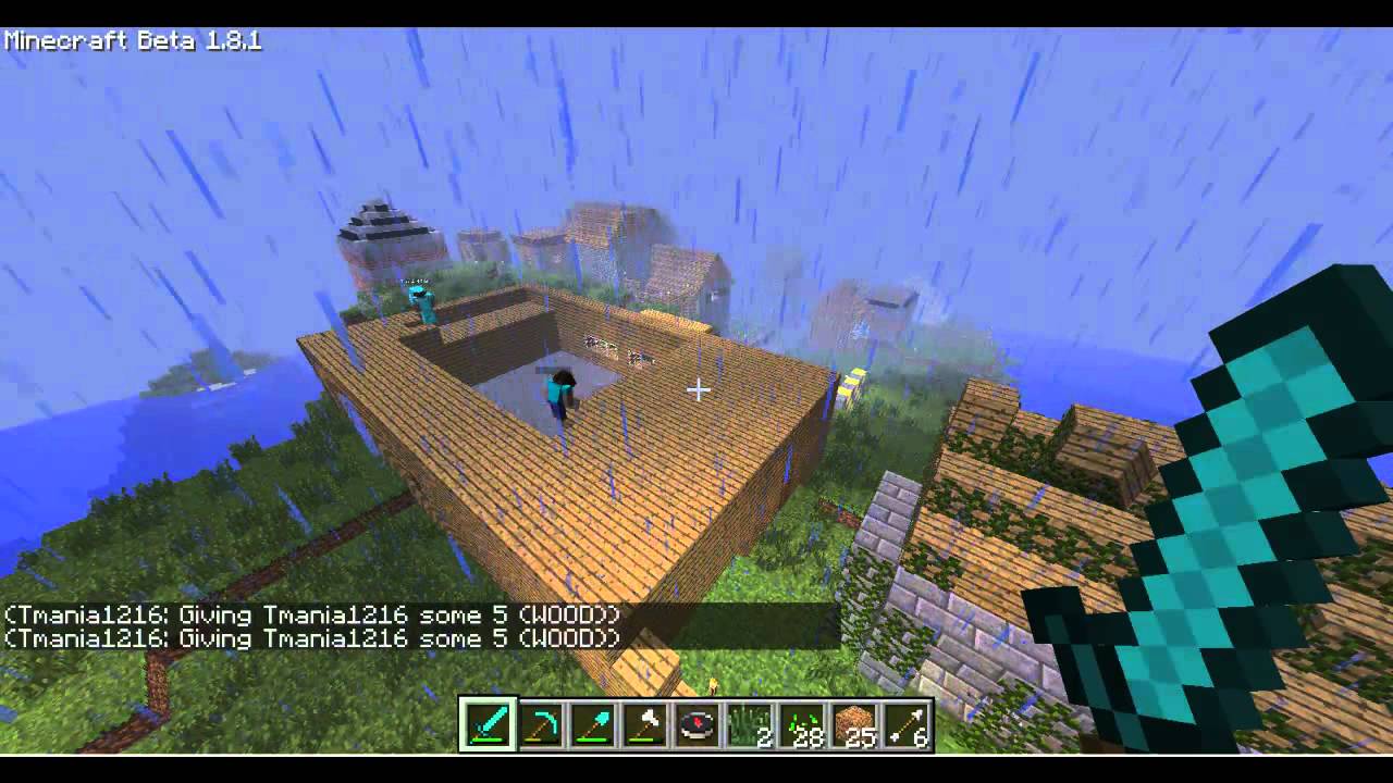 Minecraft Lets play Ep:3 Back on skype! - YouTube