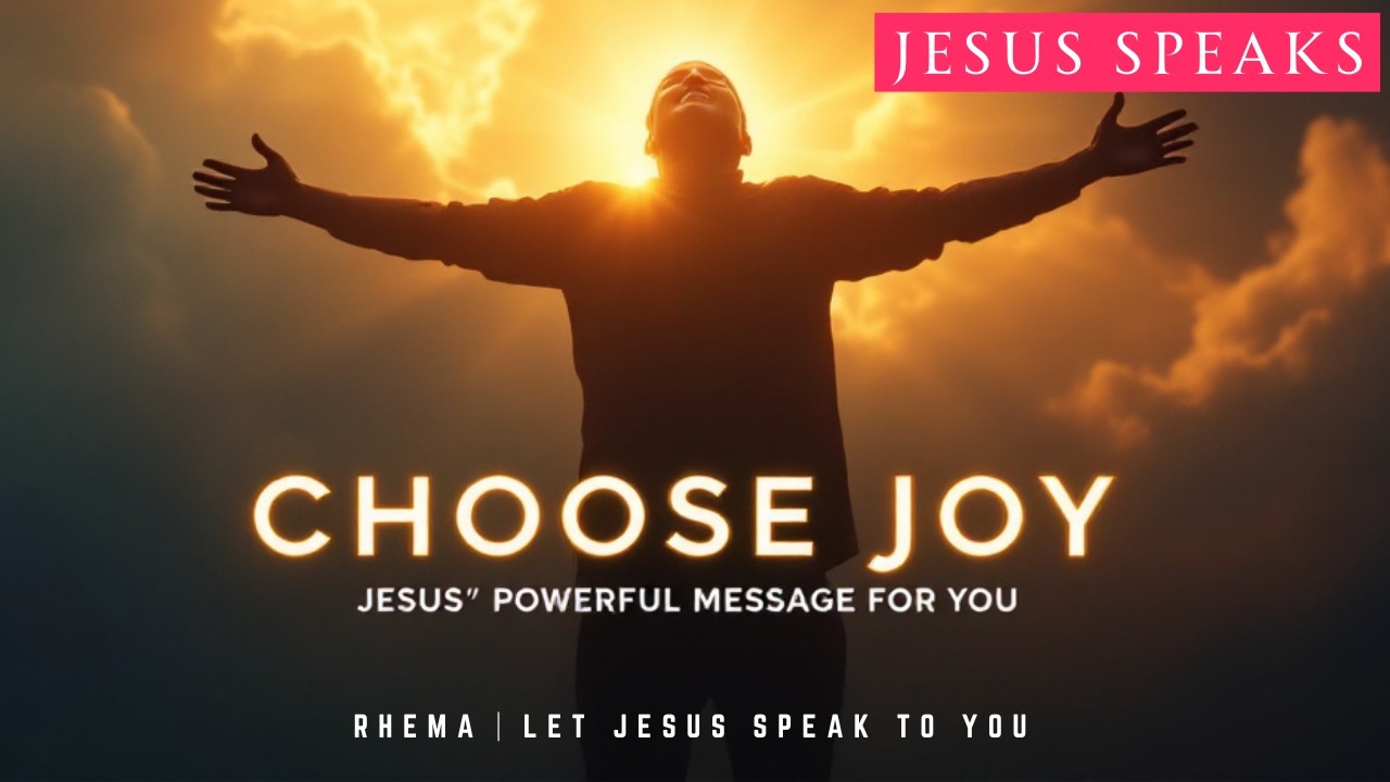 Joy is a Choice You Must Make | Jesus' Powerful Message for You - YouTube