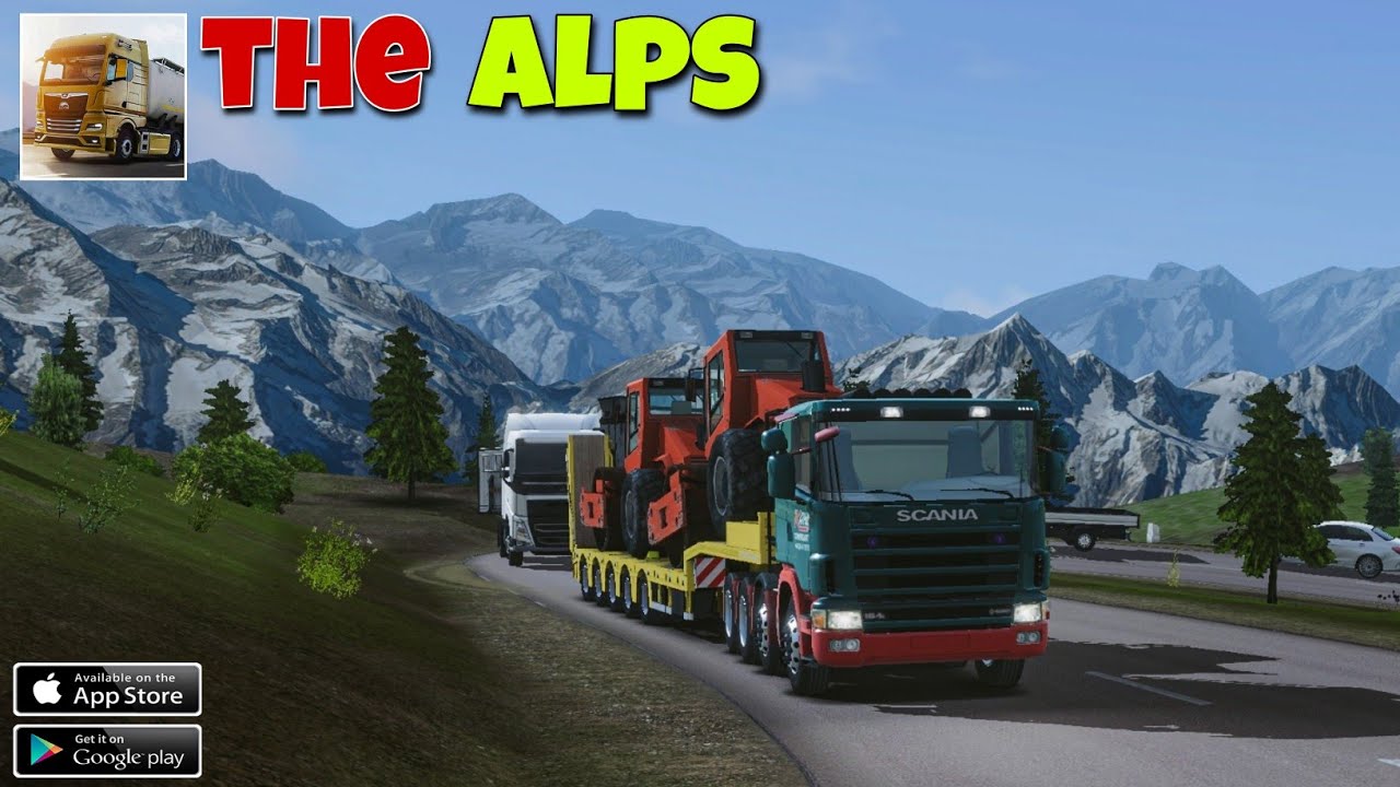 THE ALPS Mountain Road | Truckers of Europe 3 by Wanda Software BETA ...