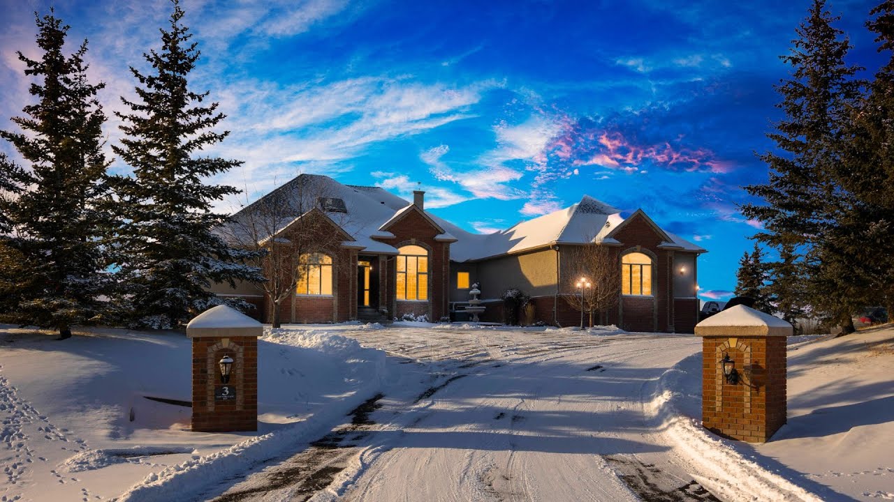 Tour a stunning $1,475,000 Bungalow in beautiful Springbank, Alberta ...
