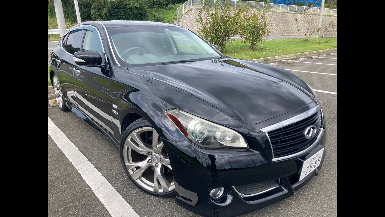 adloop-cars H23年6月式 日産 HY51 フーガ フルセグTV バック・サイドカメラ OPバンパー 370GTタイプS 20 ...