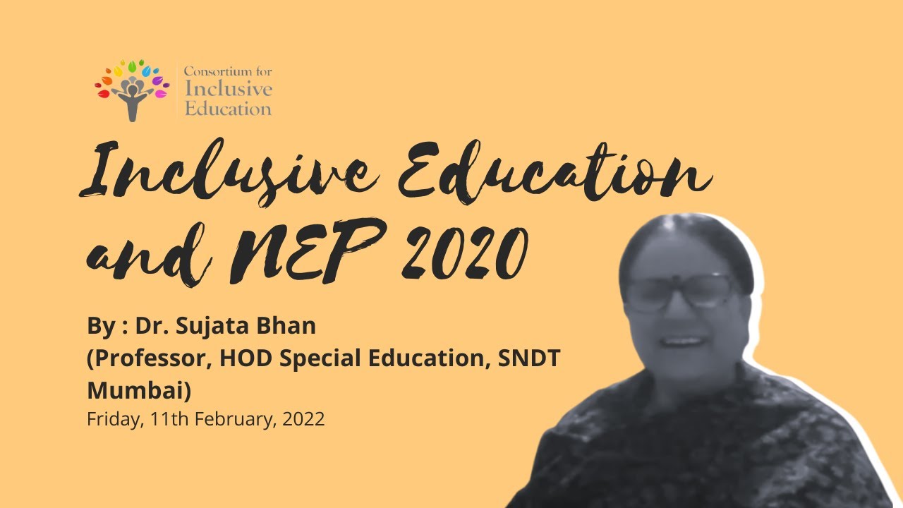 Inclusive Education and NEP 2020 - YouTube
