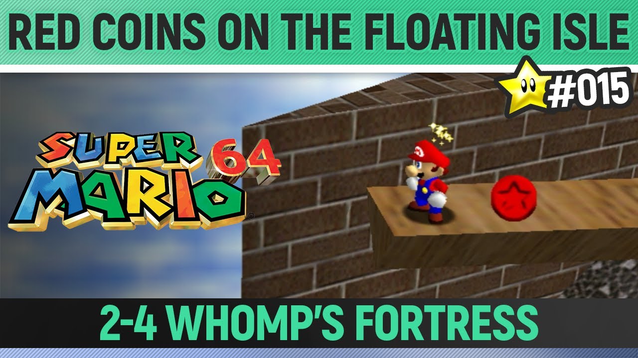 Super Mario 64 - Red Coins on the Floating Isle ⭐ 15/120 Star Guide ...