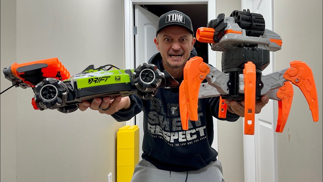 NERF WAR HEAVY: Drone Battle 6 (Members Only) - YouTube