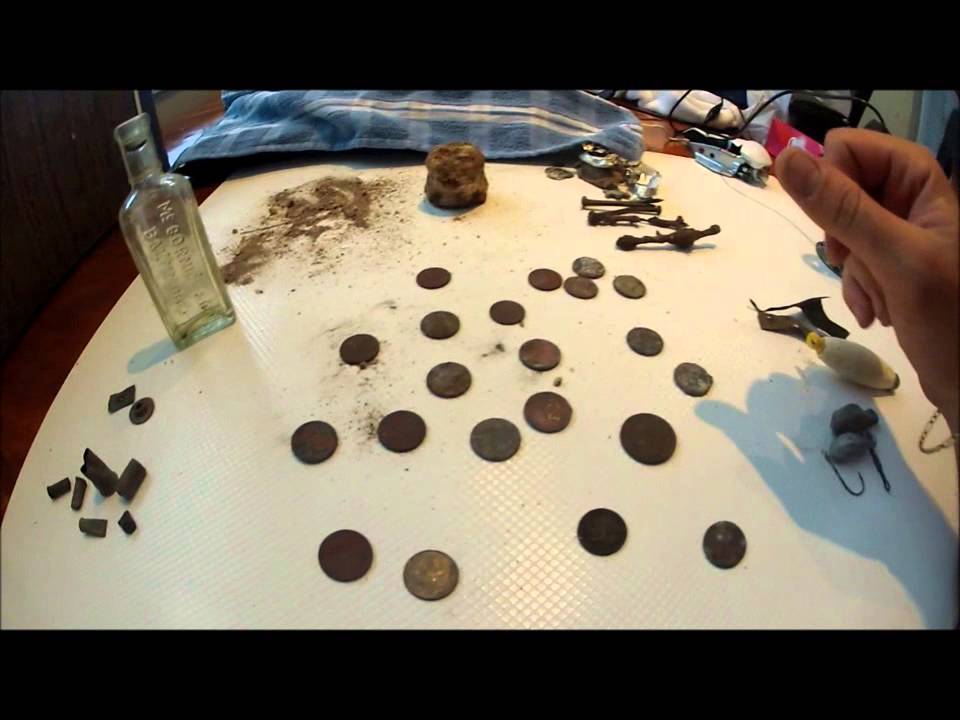 Metal Detecting Florida old bridge site! - YouTube