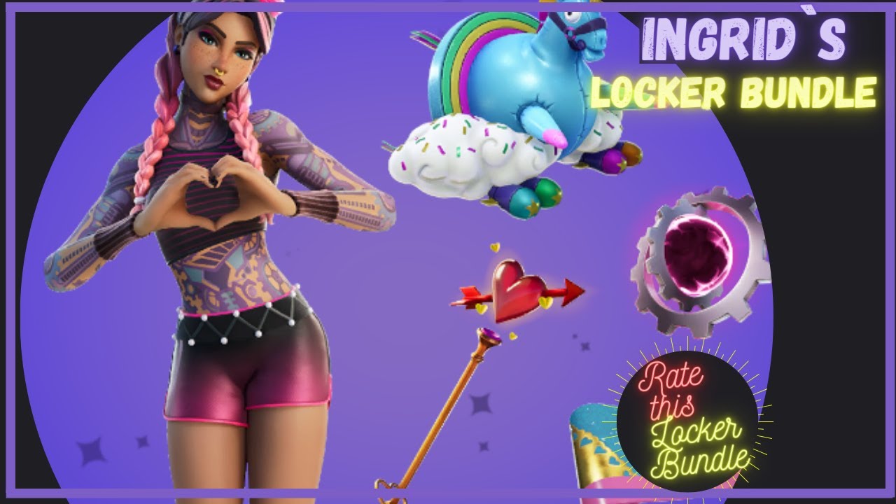 Ingrid`s Locker Bundle #Fortnite - YouTube