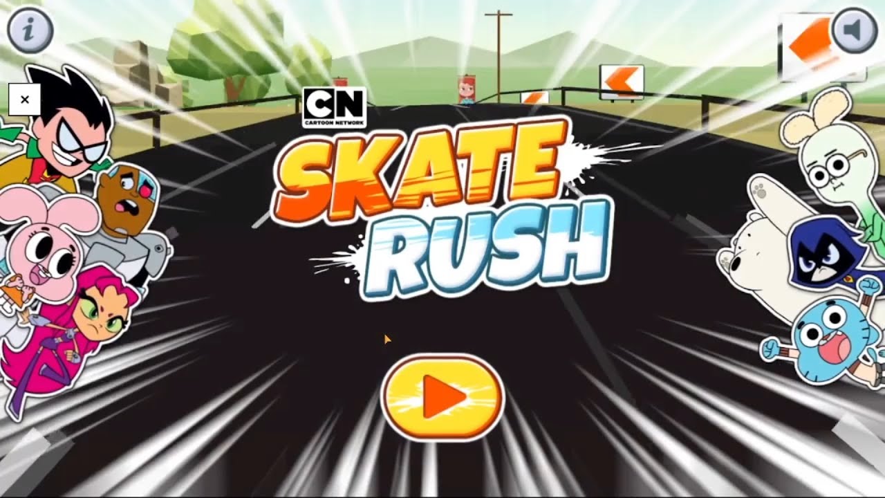 Gumball Vs Ben 10 Who Win | Cartoon Network Skate Rush Game - YouTube