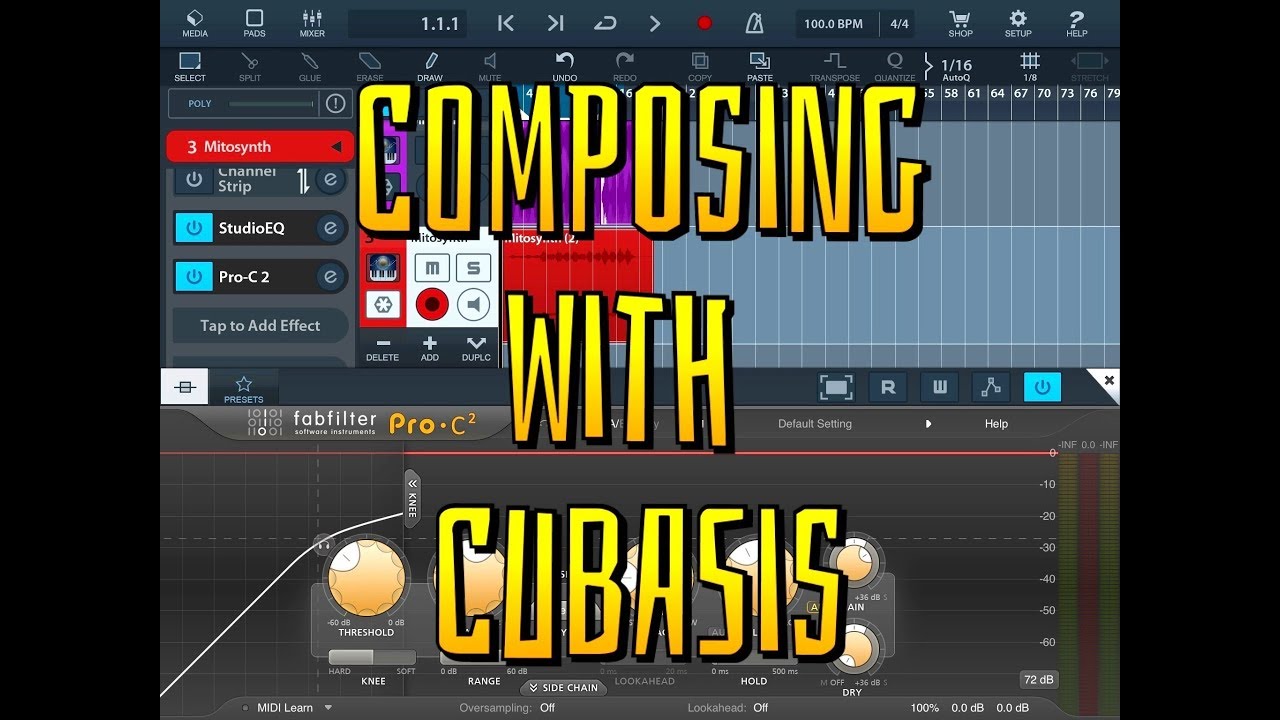How I Start To Compose A Piece Of Music With Cubasis - iPad Demo - YouTube