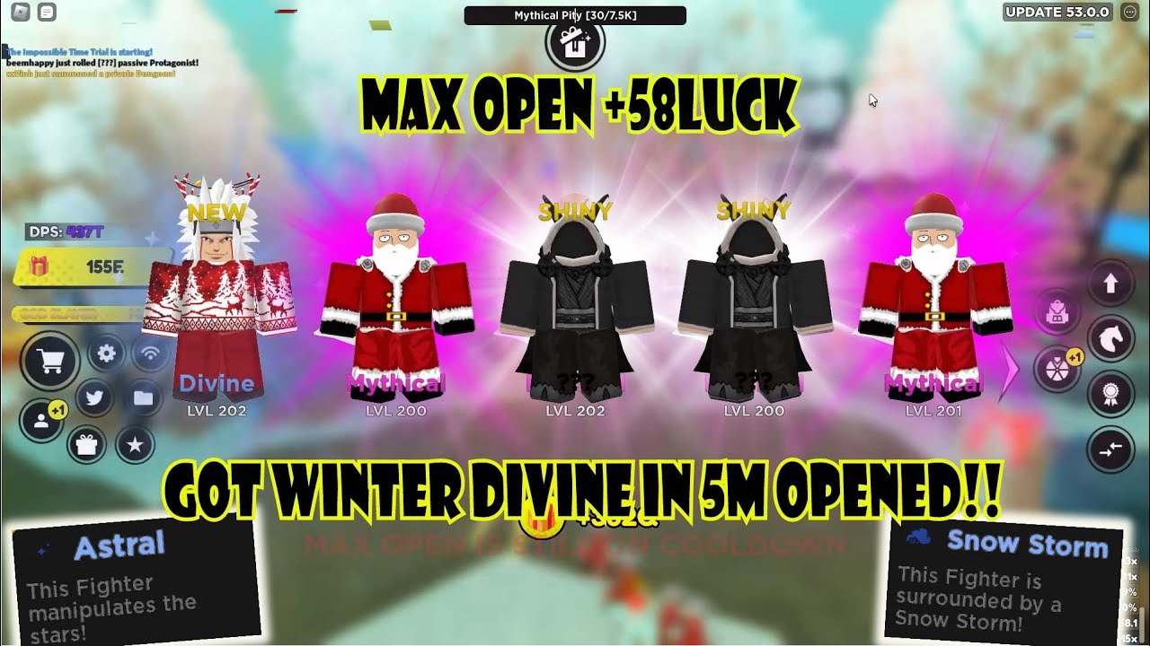 AFTER 3 Month...Winter Event Update53!! New Limited Heavenly Rarity ...