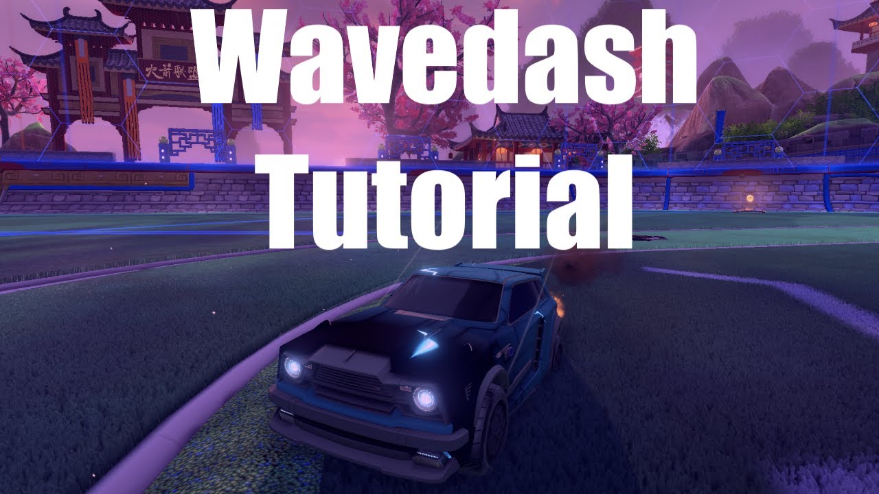 How To Wavedash Rocket League Tutorial - YouTube