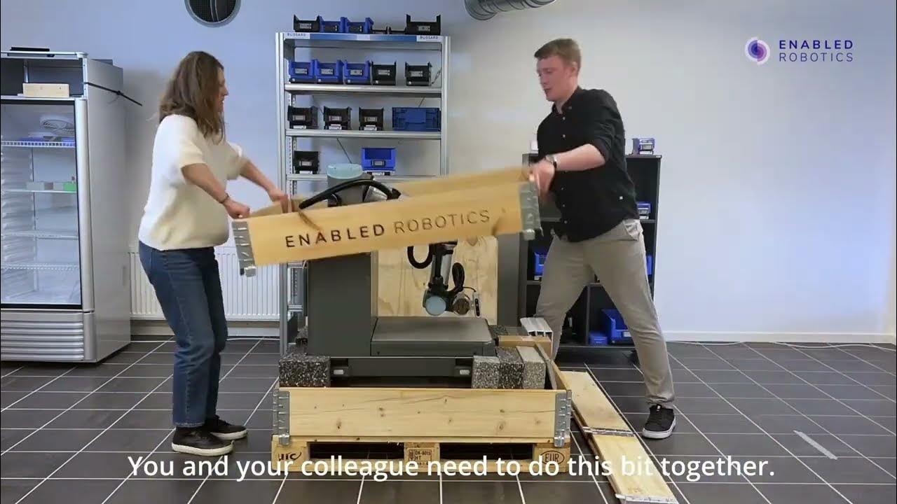 Unboxing the ER-FLEX Mobile Cobot in Under an Hour | Enabled Robotics - YouTube