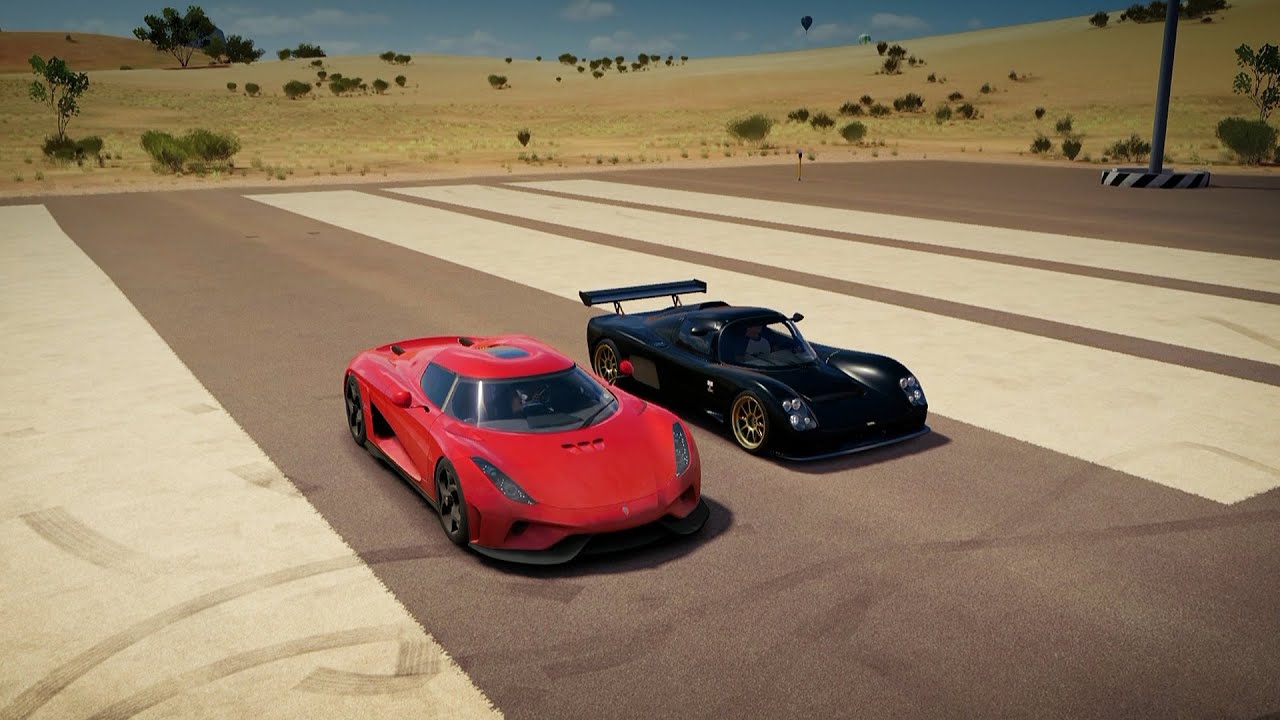 Koenigsegg REGERA vs Ultima EVOLUTION Coupé 1020 [DARK HORSE!] Drag ...