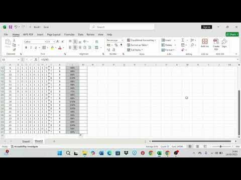 cara membuat tabel data di Excel - YouTube