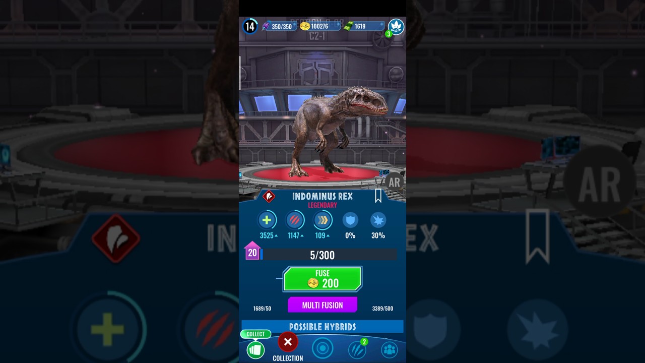 Level 20 Indominus rex - YouTube