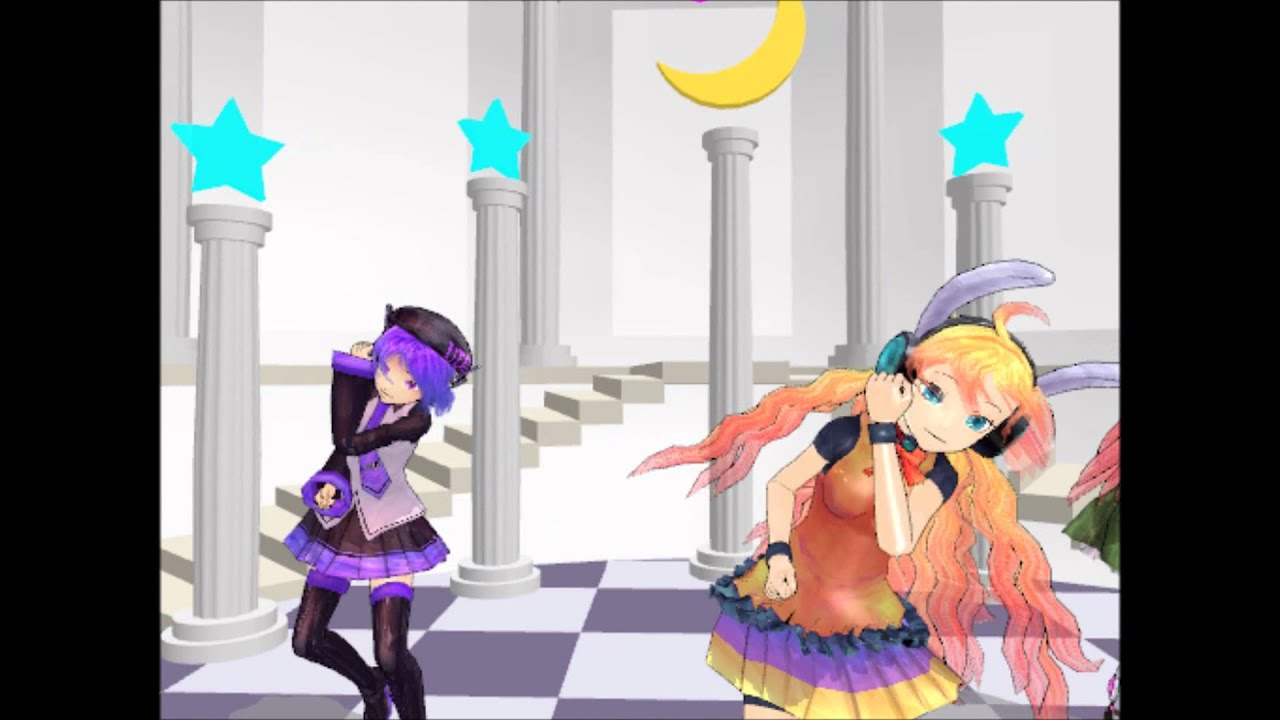 [MMD] Luna Amane, Defoko & Momo Momone - Only my Railgun [HD] - YouTube