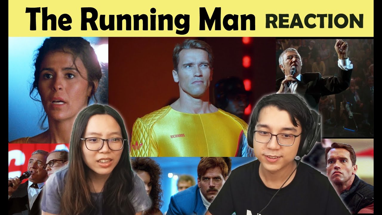 The Running Man (1987) | MOVIE REACTION - YouTube