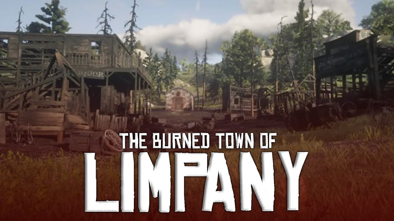 The Burned Town of Limpany - Red Dead Redemption 2 - YouTube