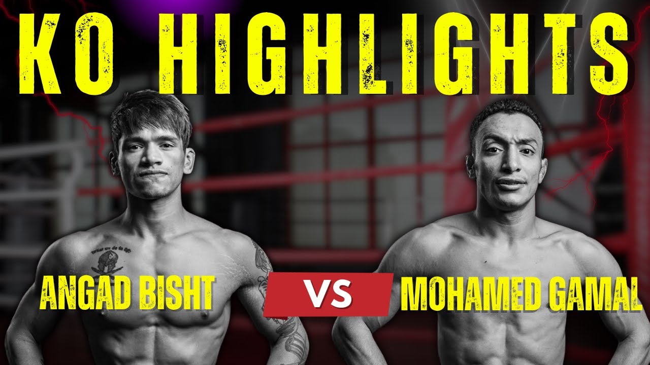 Explosive MMA Battle: Angad Bisht vs Mohamed Gamal (Matrix Fight Night ...