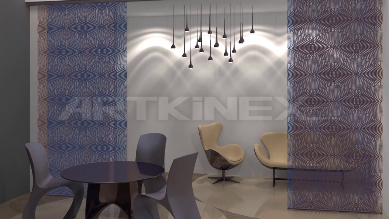 KINETIC GLASS WALLS "SYMPHONY OF GRAPHICS" - YouTube