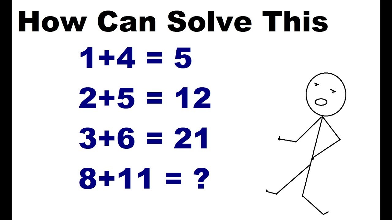 1 4 5 2 5 12 3 6 21 8 11 Maths Puzzle 12 Maths Missing Number Tricky 1-4-5-2-5-12-3-6-21-8-11-maths-puzzle-12-maths-missing-number-tricky