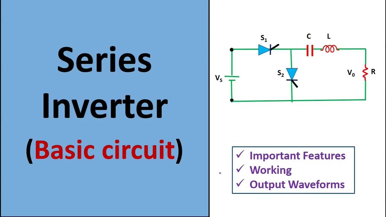 Basic Series Inverter : Detailed Working and Output Waveforms - YouTube