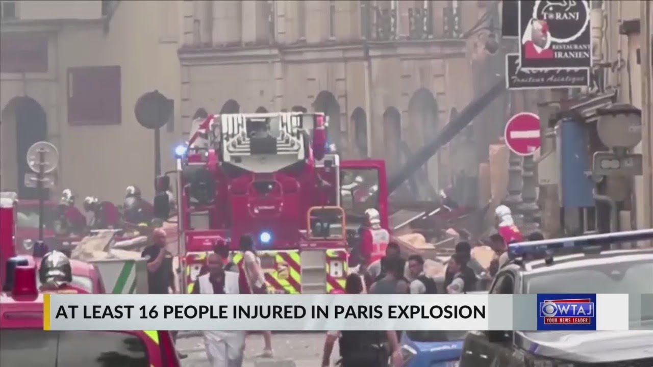 Paris police look at gas leak as possible cause of explosion and fire ...