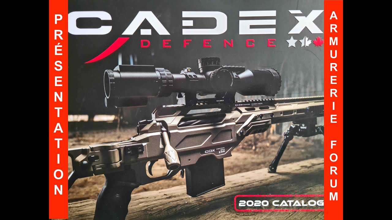 Présentation CADEX DEFENCE Armurerie FORUM - YouTube