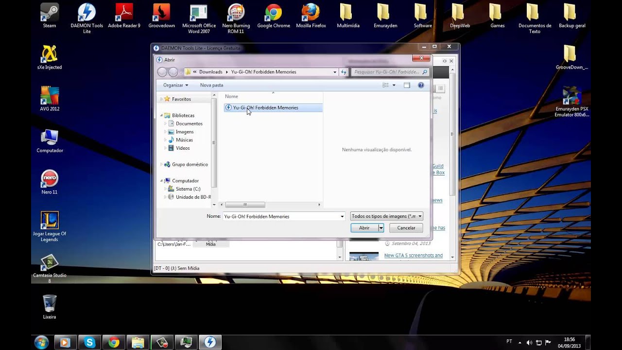 Como rodar um iso no Emurayden - YouTube