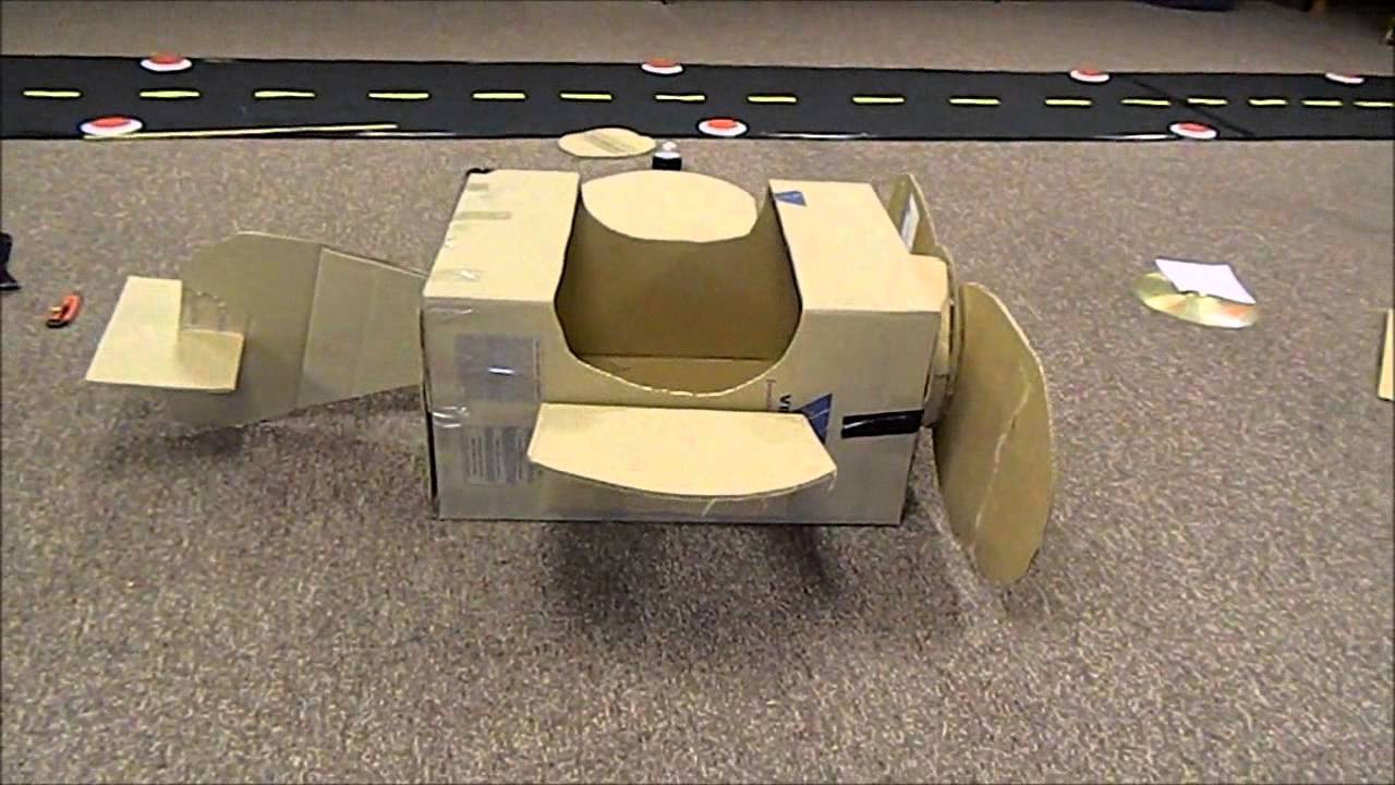 My Cardboard Box Airplane - YouTube