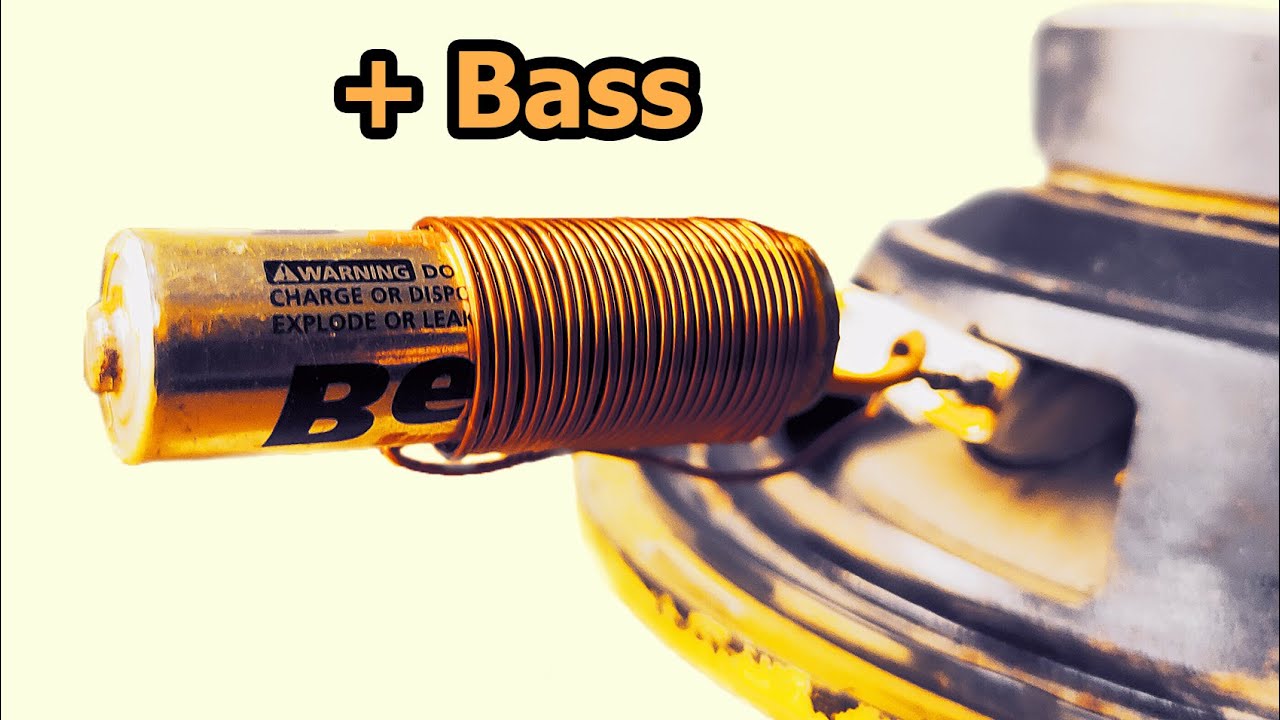 How to increase Bass. Connect diy crossover - cleaner sound booster ...