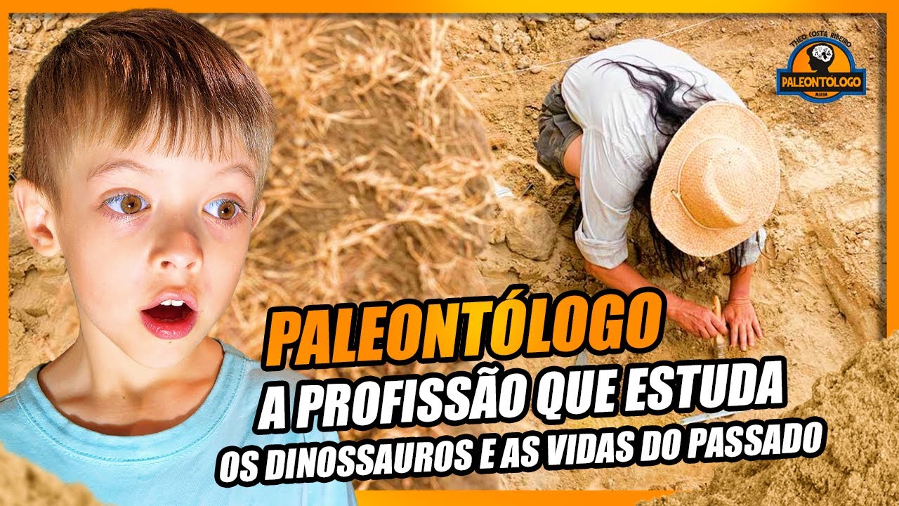Paleontólogo - A Profissão que estuda os dinossauros e as vidas do ...