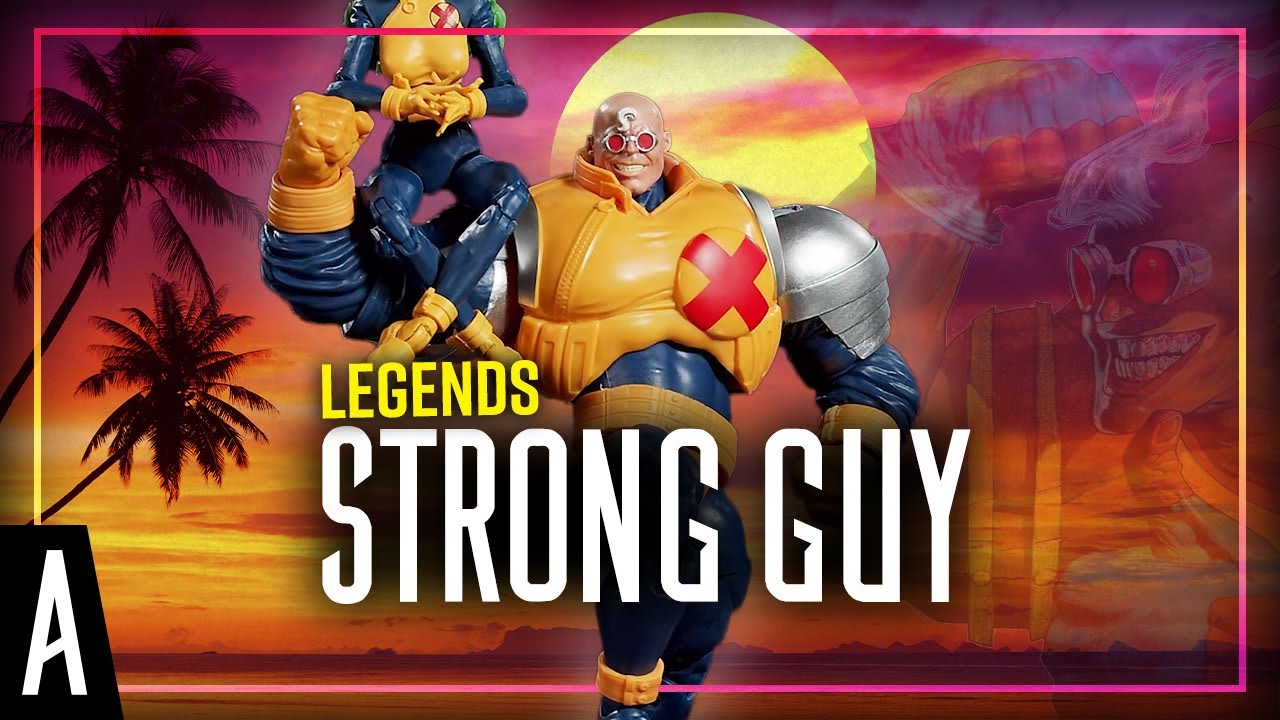 Marvel Legends Strong Guy BAF, Review | Articulated - YouTube
