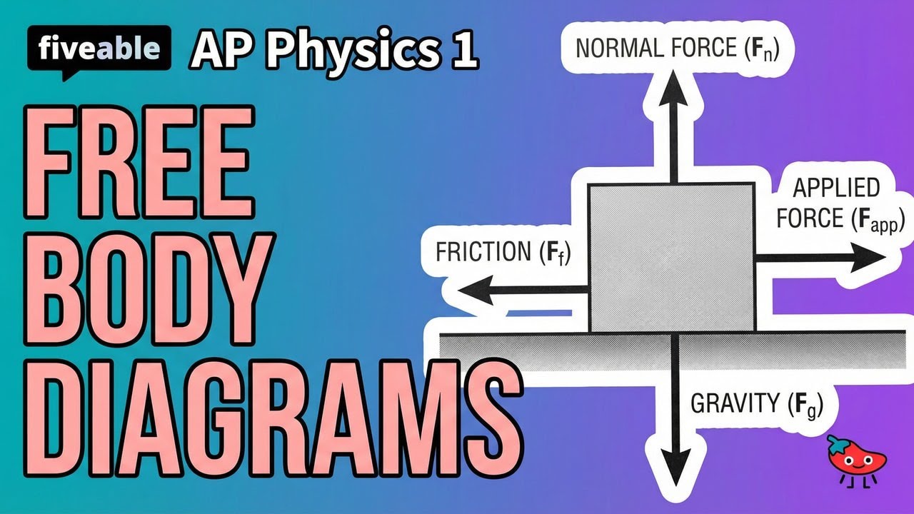 AP Physics 1 - Unit 2: Free Body Diagrams & Forces | Fiveable Cram Archive