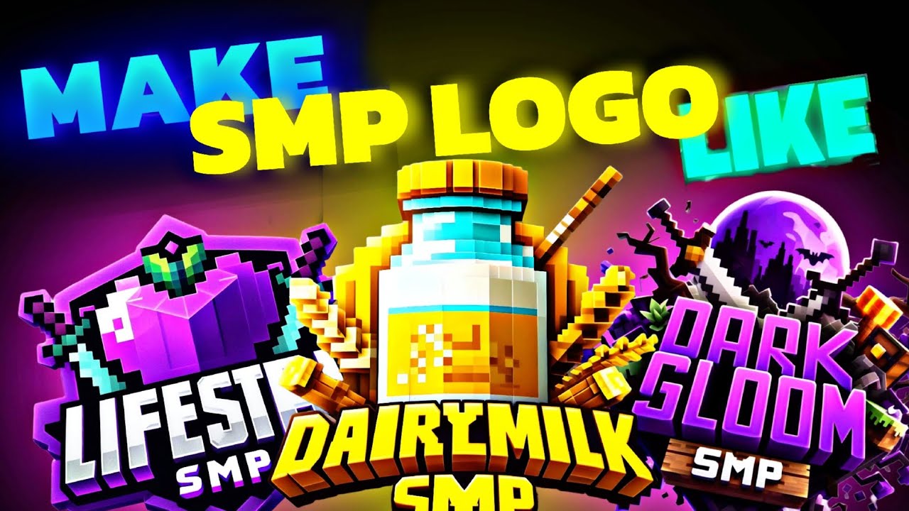 Make A Minecraft SMP Logo in Just One Click🤯(No Clickbat) - YouTube