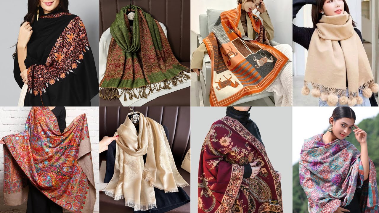 Latest Winter Shawl Ideas 2025–26 | Stylish & Cosy Shawl Collection l ...