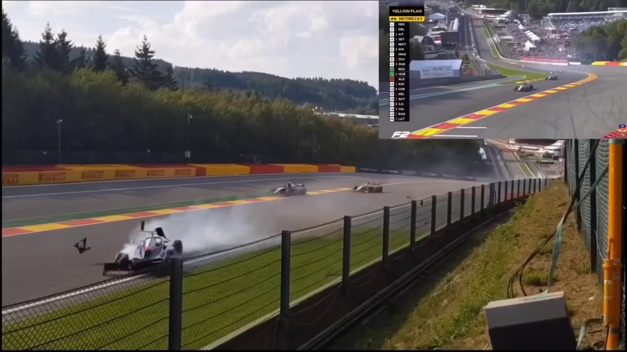 2019 Spa F2 Hubert was out brakes fatal crash |How happens Analysis ...