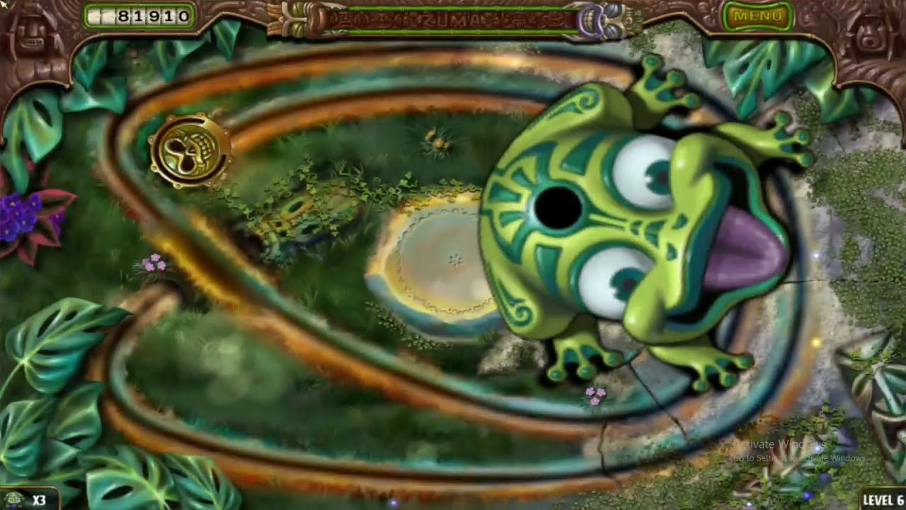 Zuma revenge gameplay heroic frog mode - YouTube